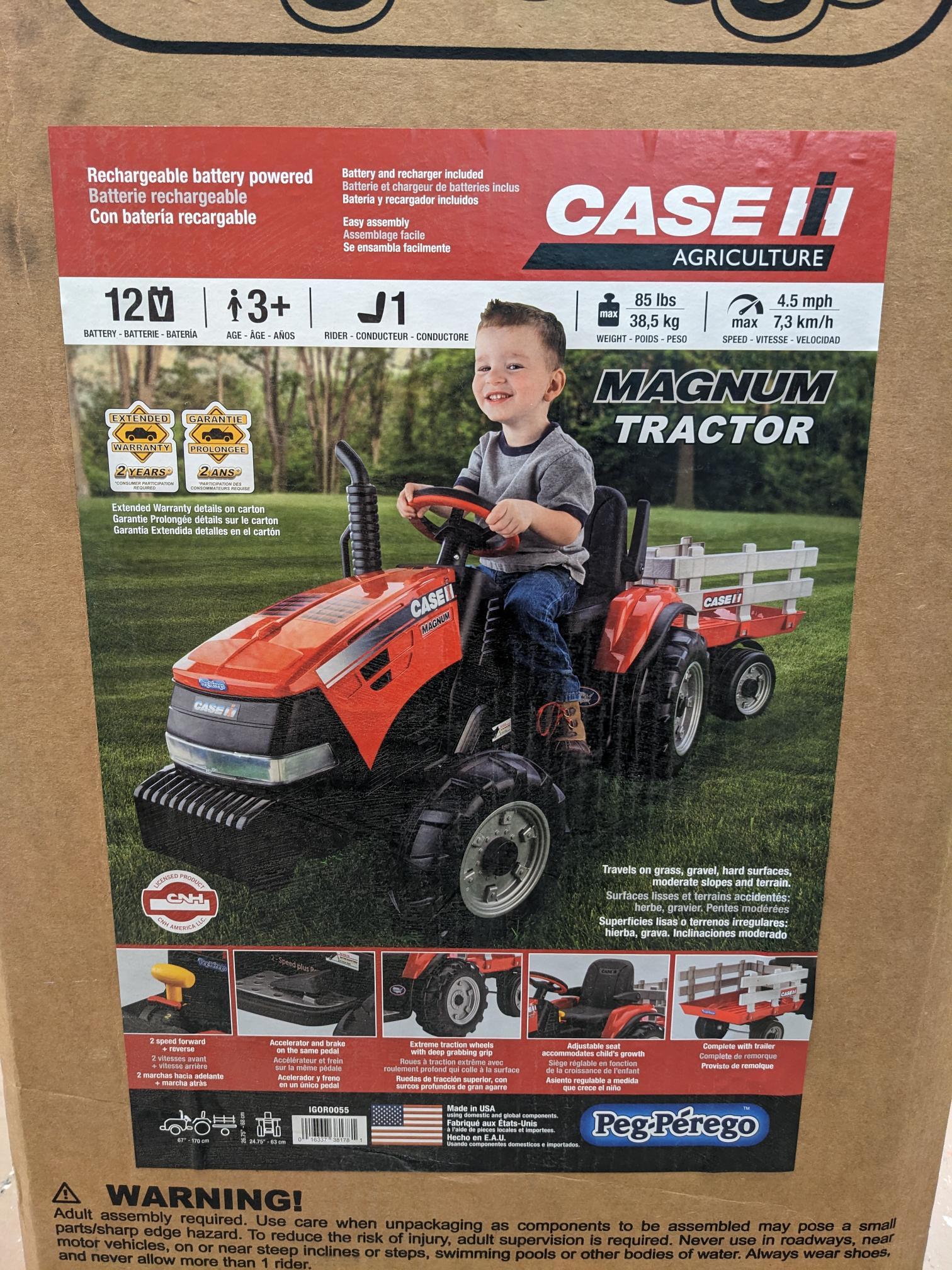 Case IH Kids Riding Tractor