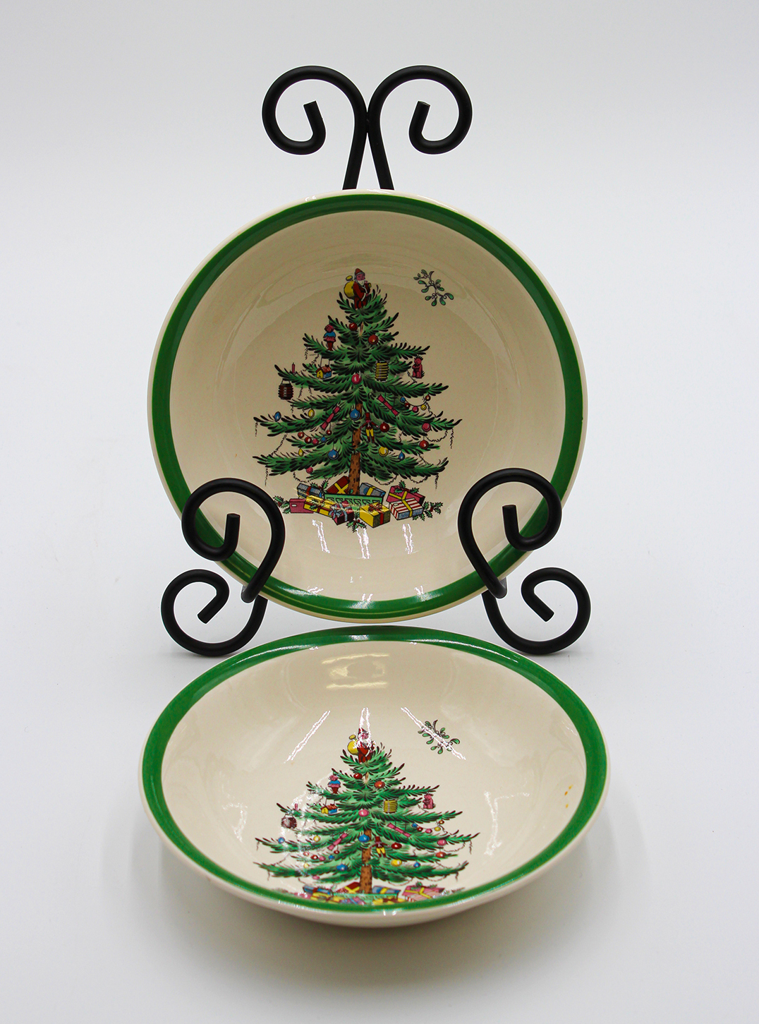 12 Spode Christmas Pattern Cereal Bowls