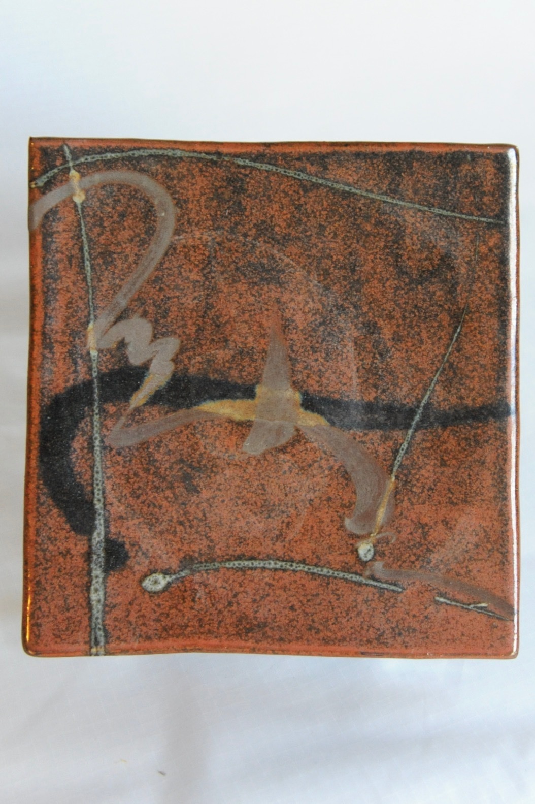 Eric Darrow - Footed square plate