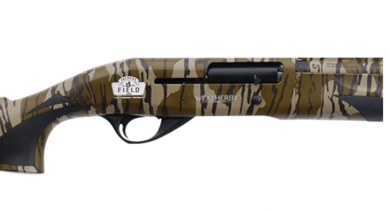 Custom FitF Engraved Weatherby Element Turkey Bottomland - 12 GA
