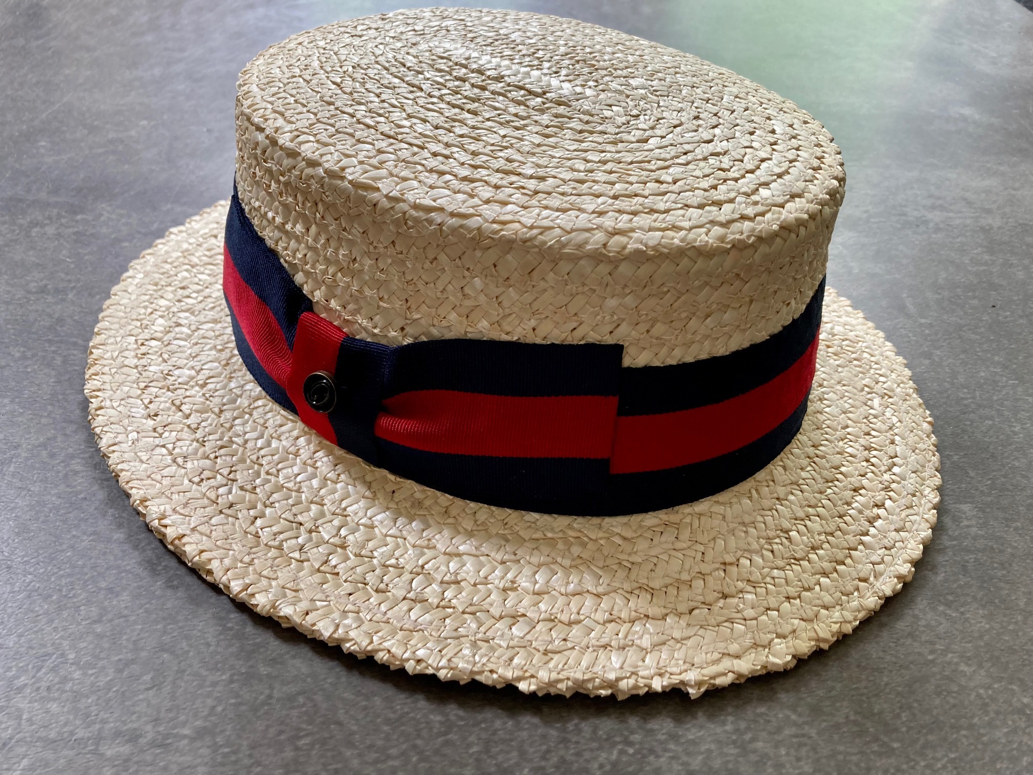 Boater Straw Hat
