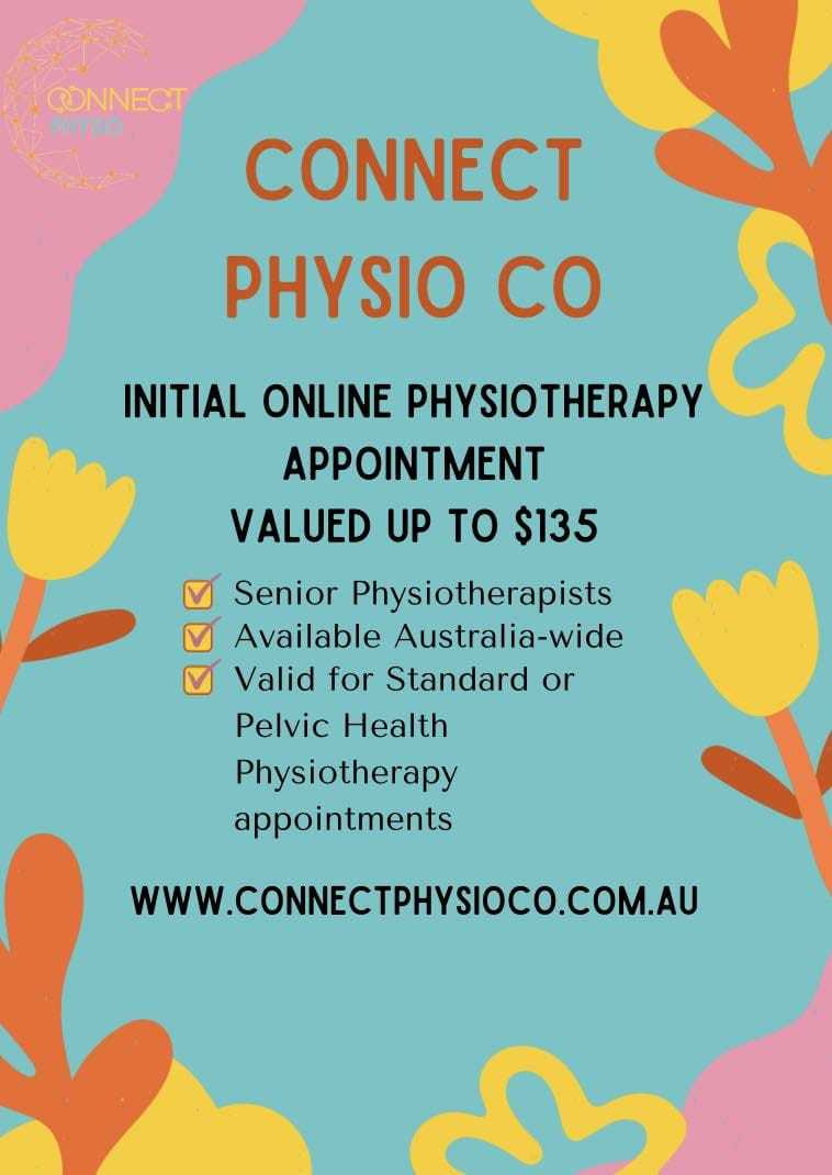 Physiotherapy Initial Telehealth Appointment: Connect Physio Co