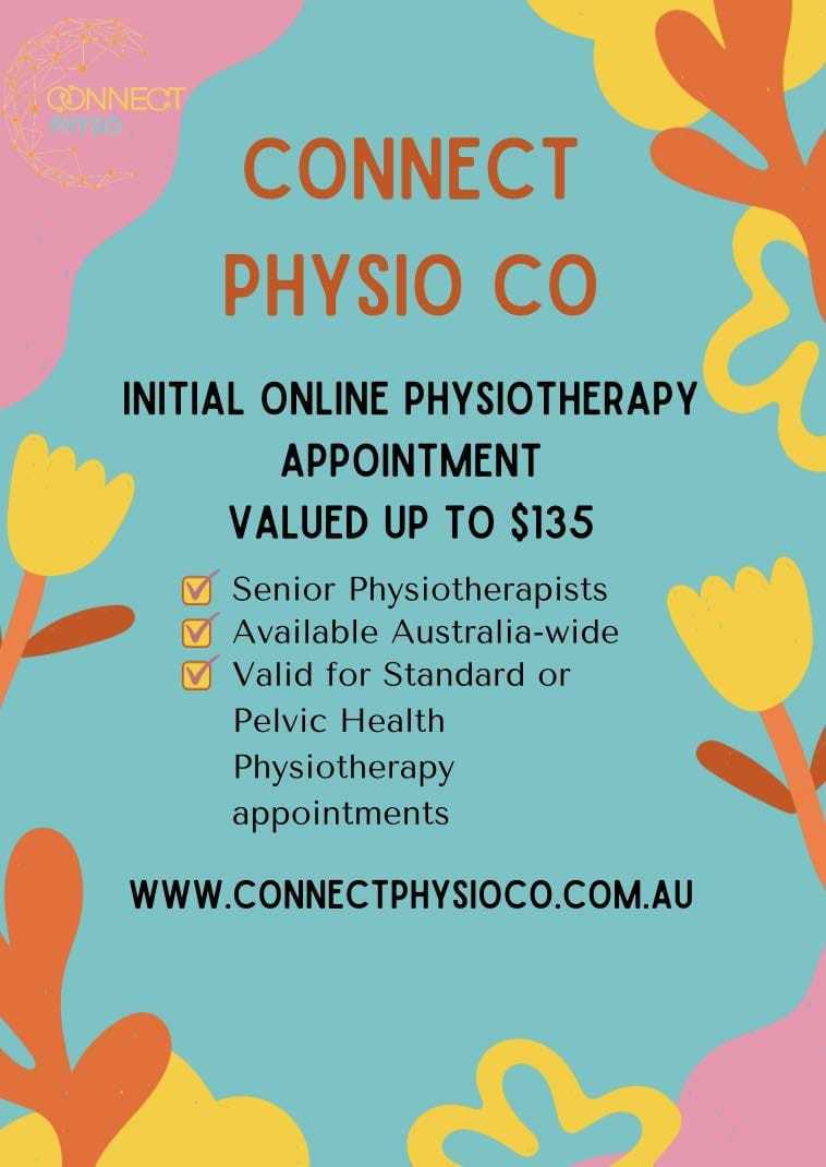 Physiotherapy Initial Telehealth Appointment: Connect Physio Co