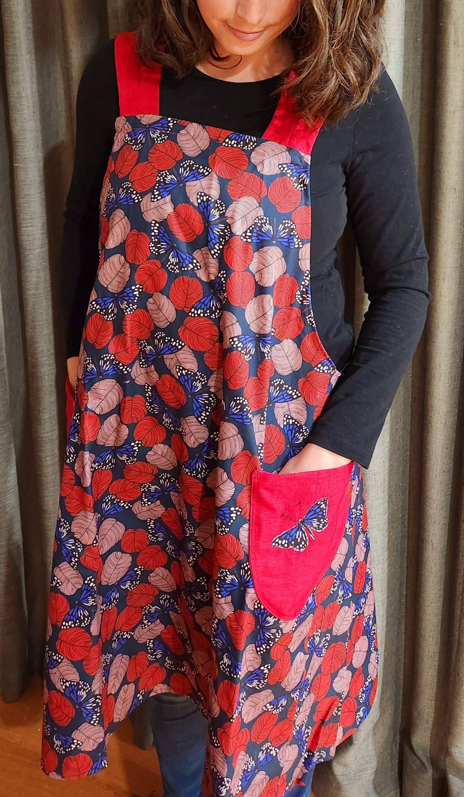 Printed apron - one size
