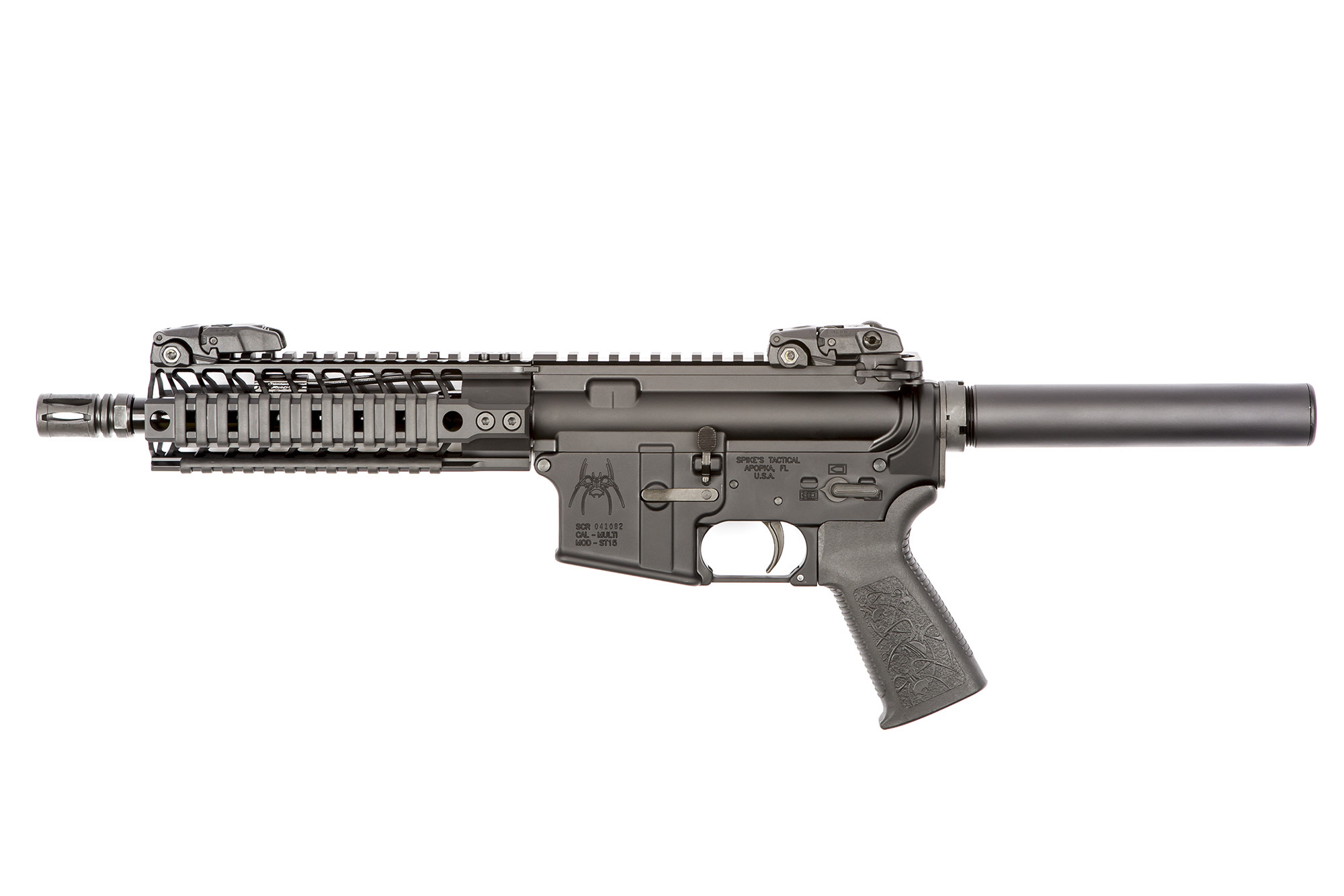 SPIKES TACTICAL PISTOL- 300 Blackout 8.3"