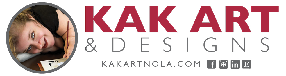 Custom Pet Portrait by Katherine Klimitas of KaK Art and Design