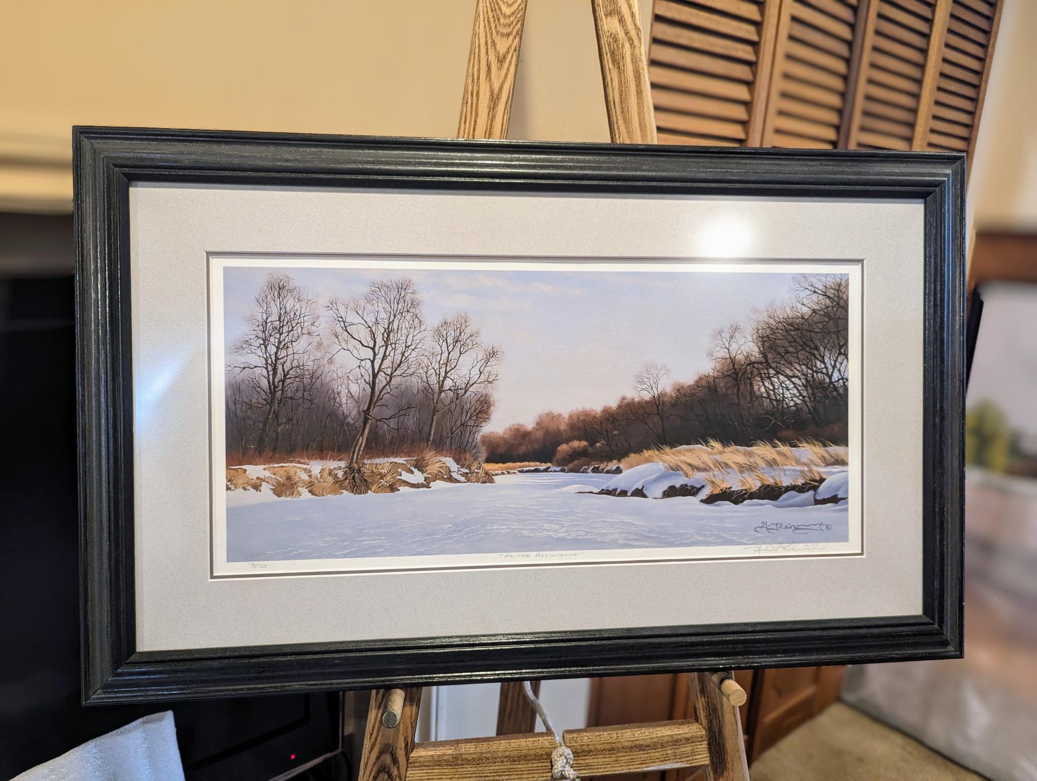 Hubert Théroux "On The Assiniboine"
