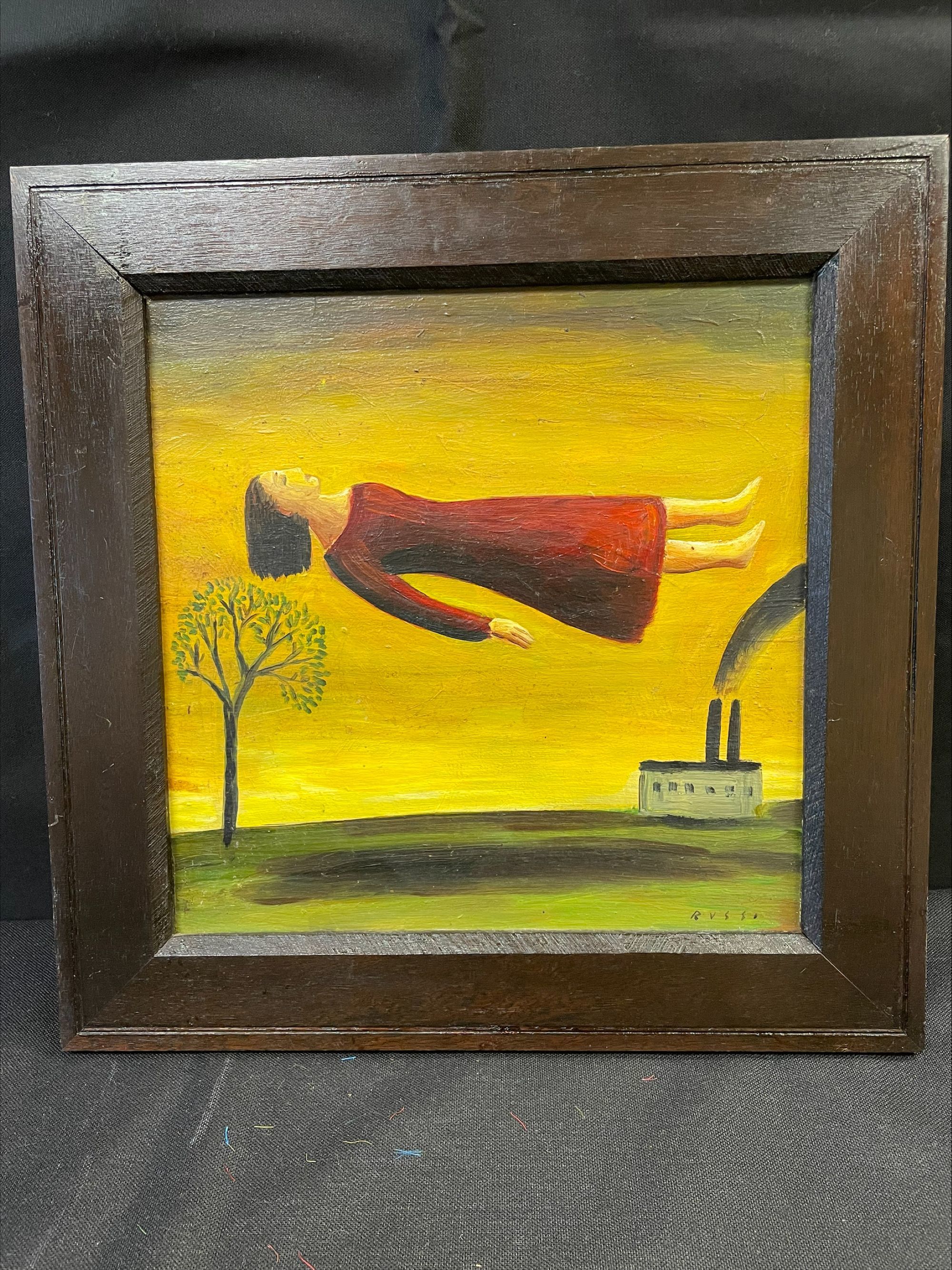 Oil on Board Painting