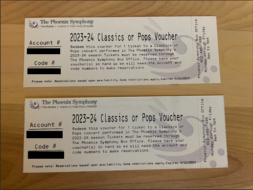 Phoenix Symphony Tickets