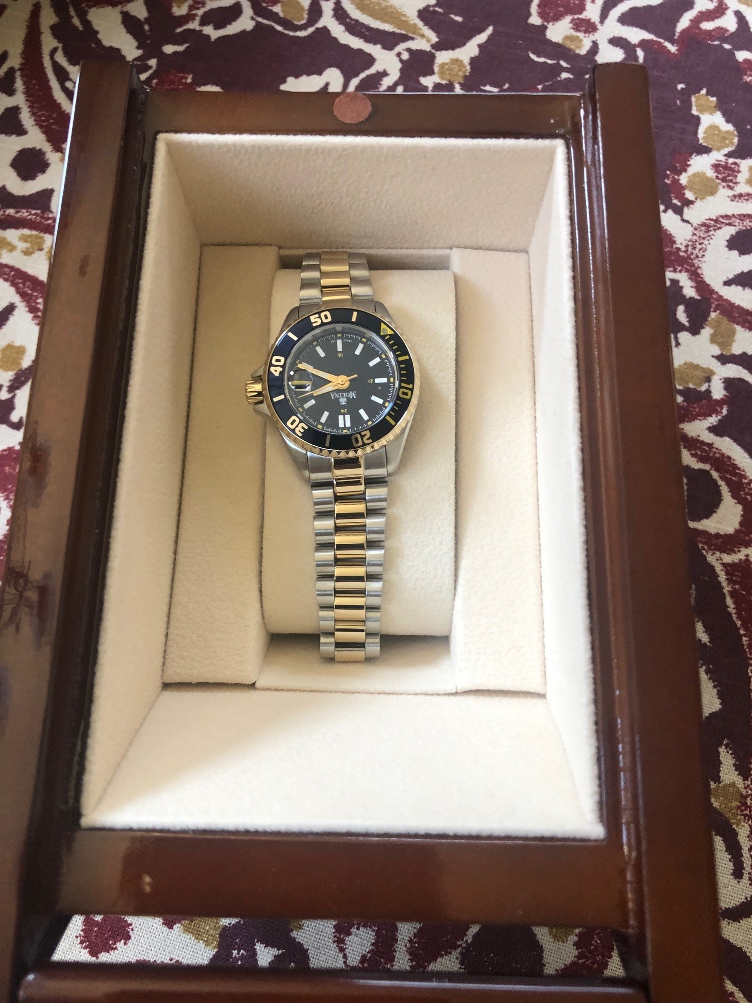 Molina 2-Tone Sport Diver Ladies Watch (Auction 1)