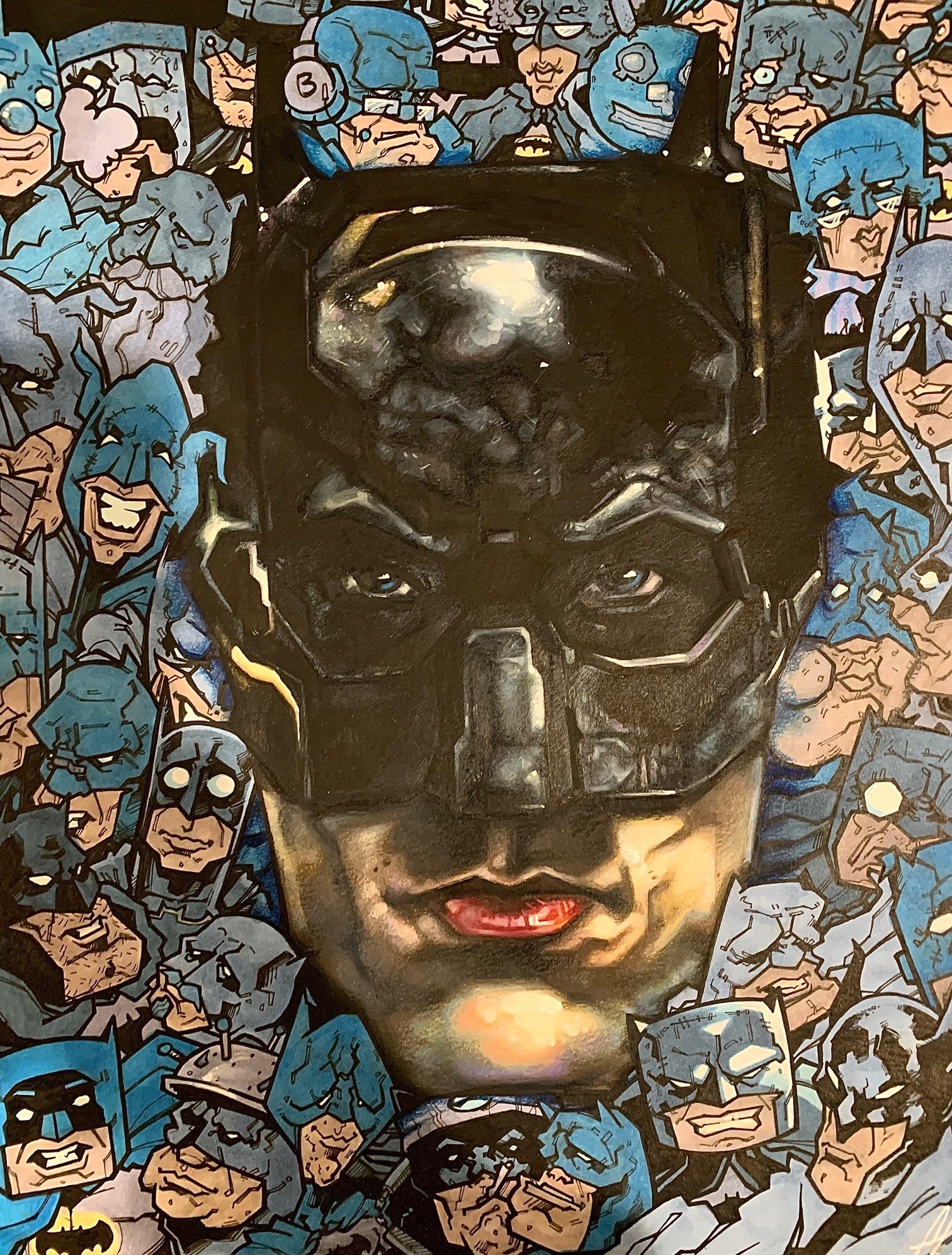 Patterson Batman (signed print)