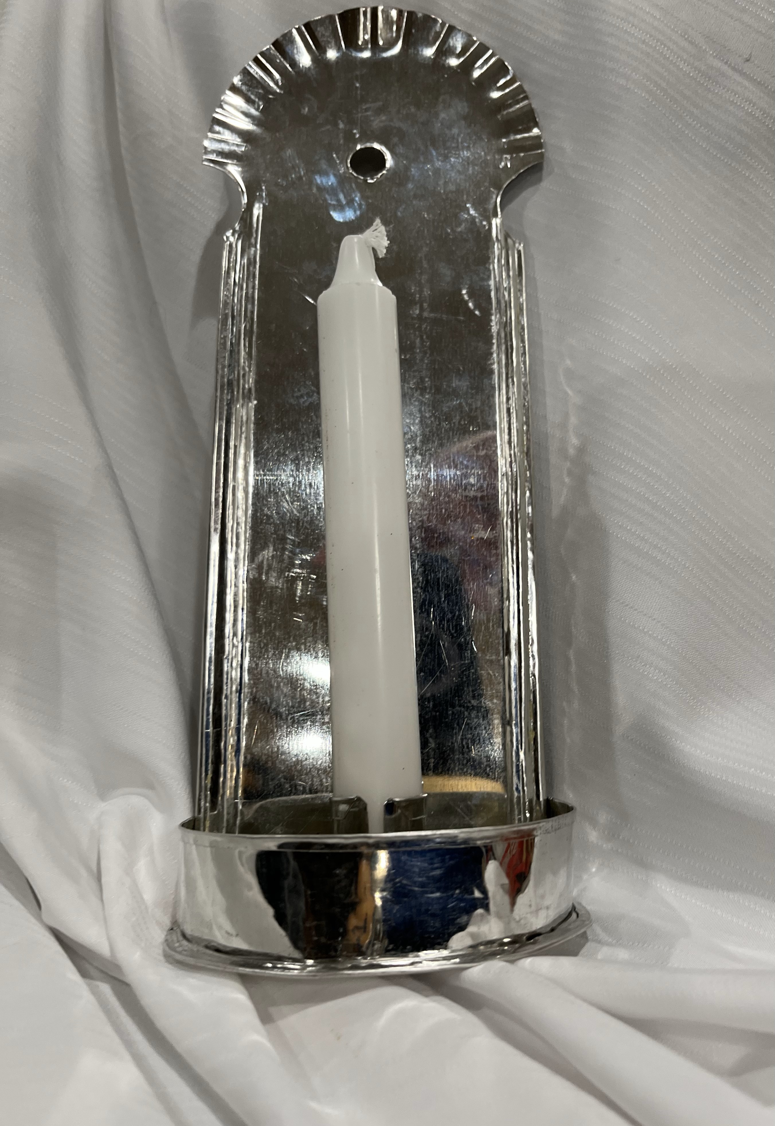 Tinware Wall Sconce #1