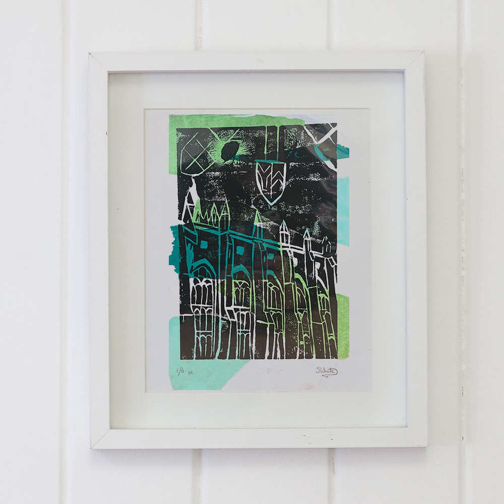 Bold Cathedral Graphic Print