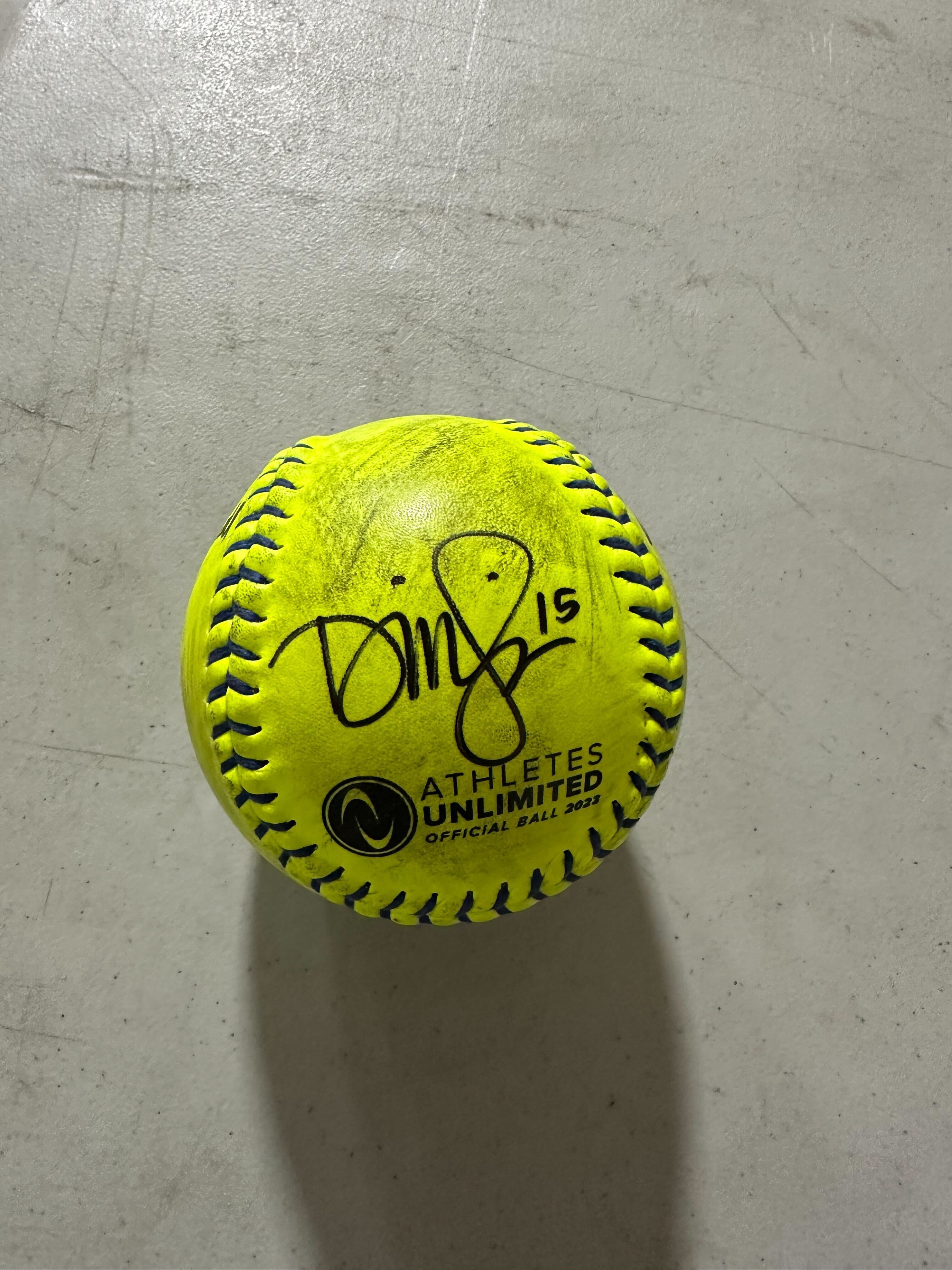 Championship Season of Softball, Softball - Signed by Week 5 Captains ...