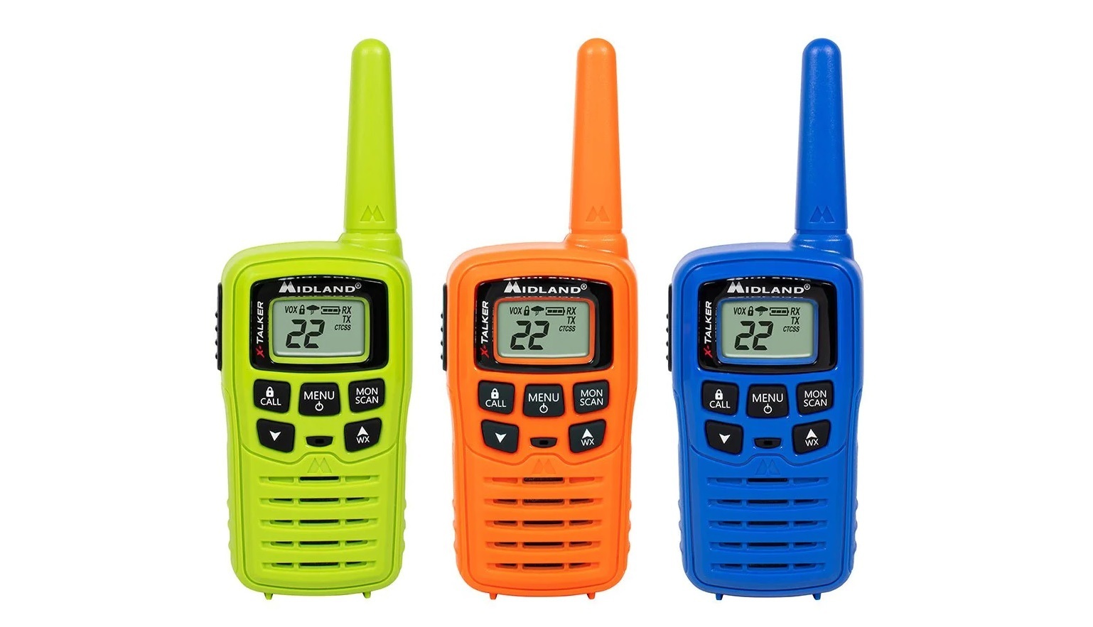 Midland T10X3M X-Talker Family Pack Walkie Talkies