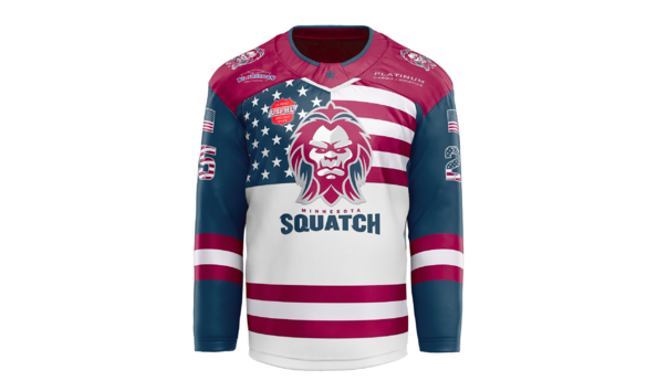 2023 MN Squatch Military Appreciation Jersey Auction