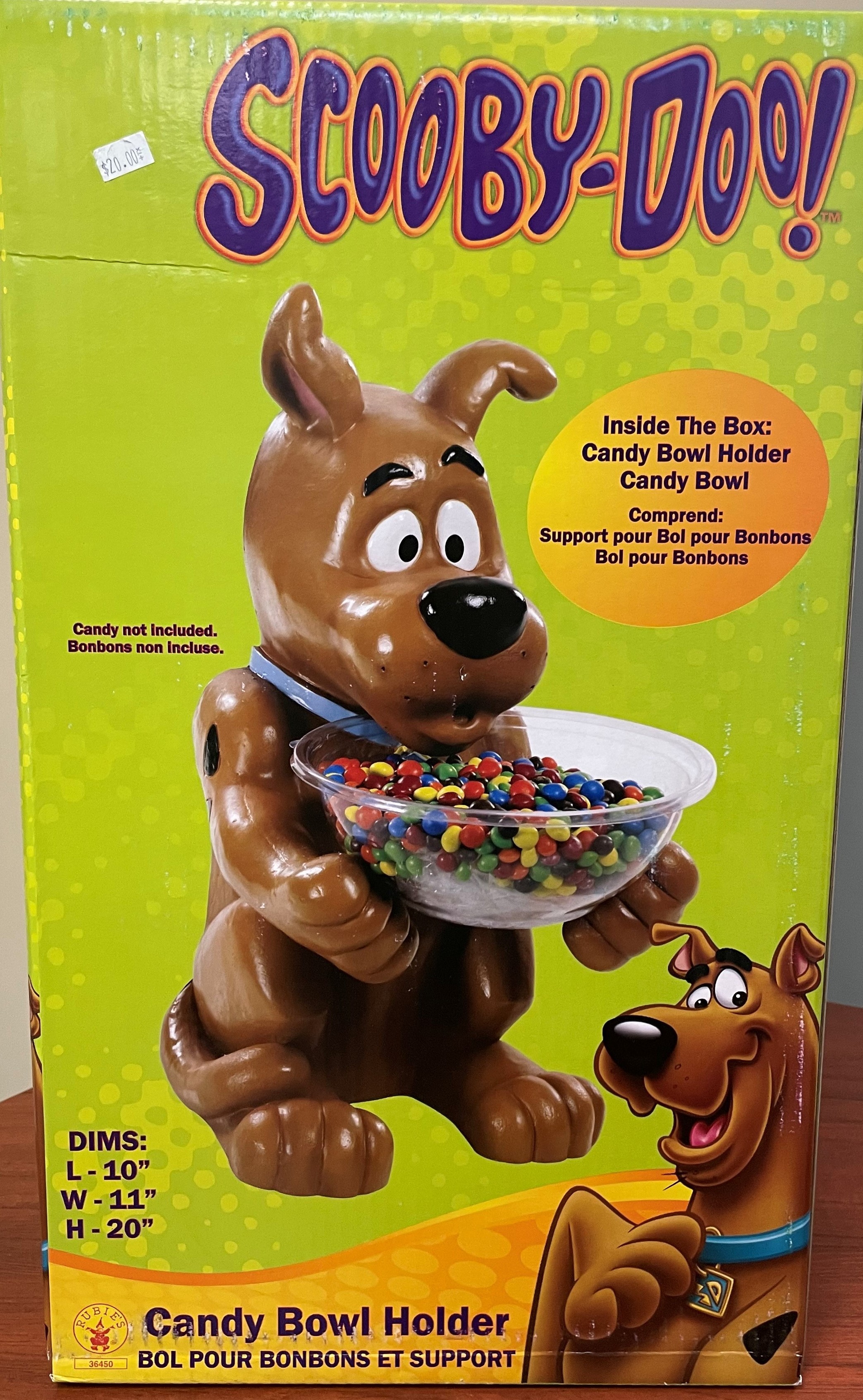Scooby Doo Candy Bowl and Holder