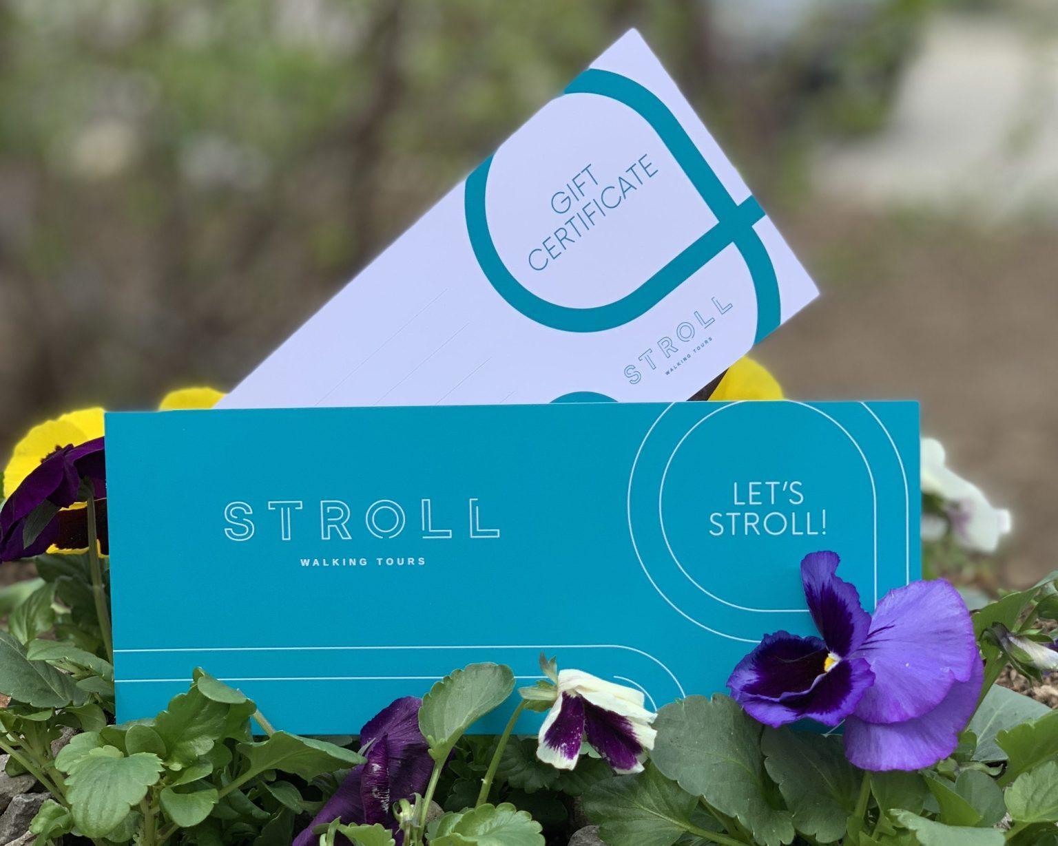 $100 Stroll Walking Tours Gift Certificate