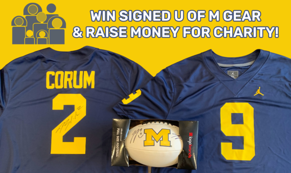 Win Autographed University of Michigan Gear