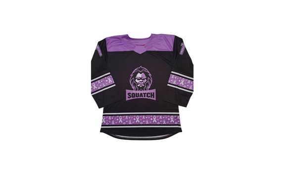 2025 MN Squatch Hockey Fights Cancer Jersey Auction