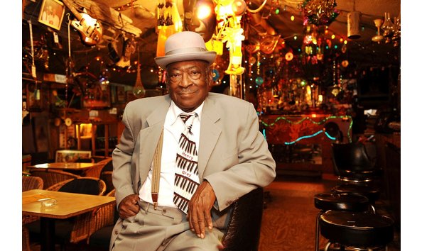 Painting of Henry Gray at Piano Night 2018