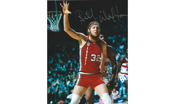 Bill Walton Autographed Jersey