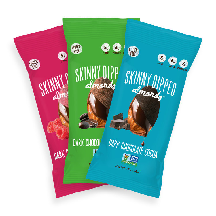 Skinny Dipped Chocolate Almonds