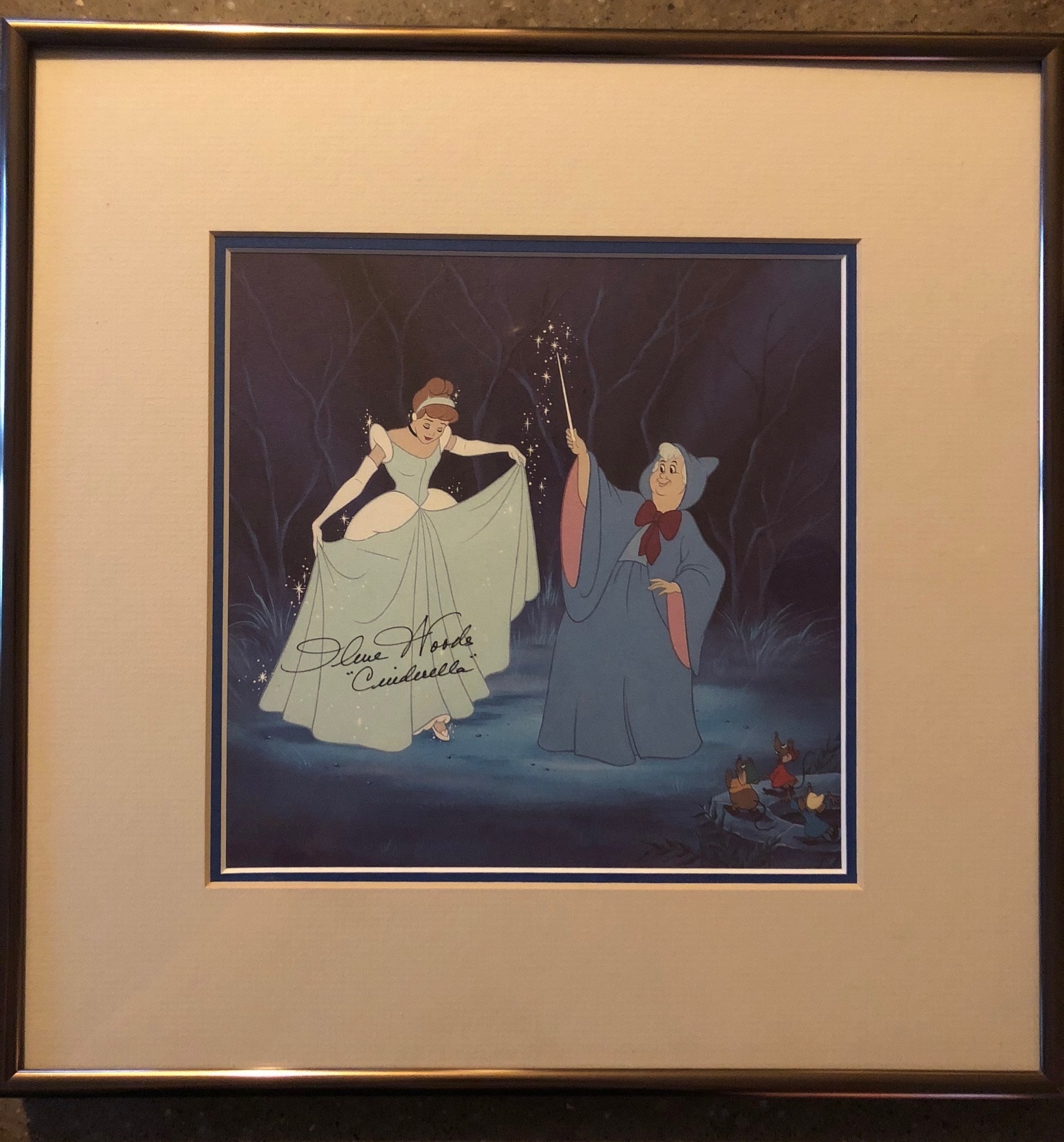 Table 22: Animated Art Autograph - Cinderella