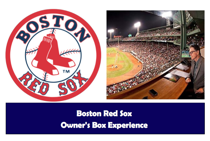 Boston Red Sox Owner's Box Experience for 4