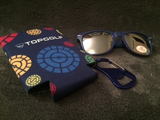 Topgolf Nashville $50 Game Play Card & Swag Bag
