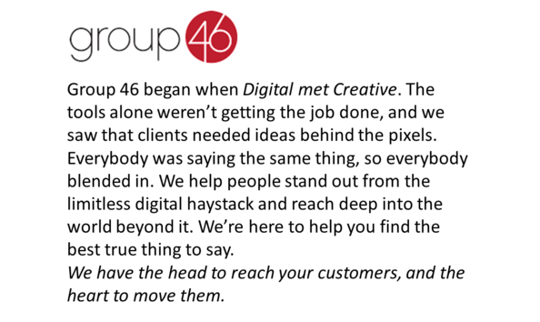 Group 46 Marketing Services