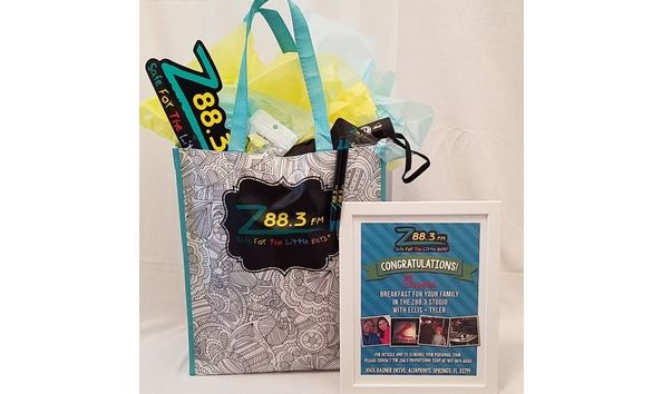 Z88.3 FM Radio Swag Bag & Tour