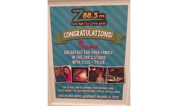 Z88.3 FM Radio Swag Bag & Tour