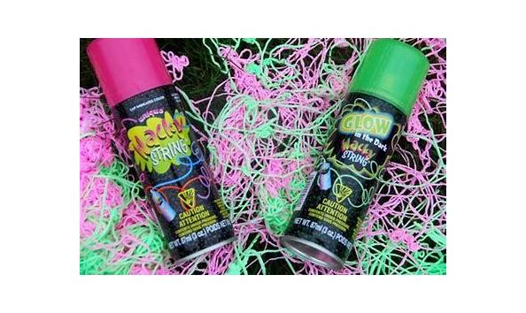 Silly String Class Party!