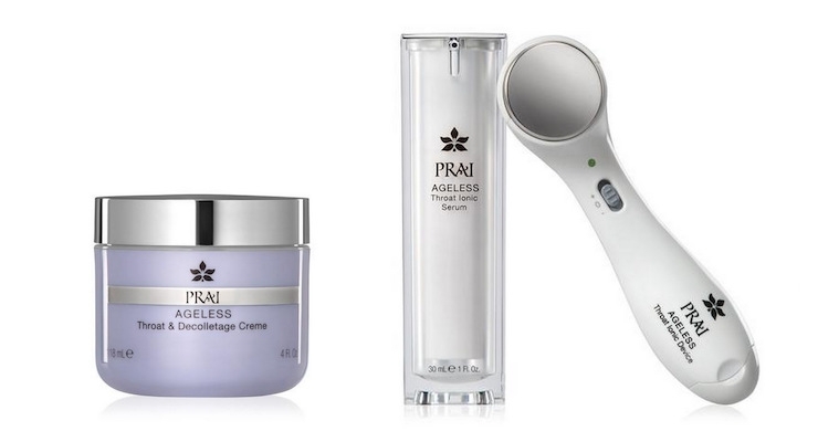 PRAI Beauty Ageless Ionic Device, Cleanser & Cream