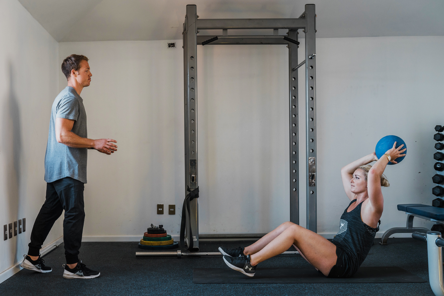 Workout with Lindsey Vonn and get custom workout by trainer Alex Bunt