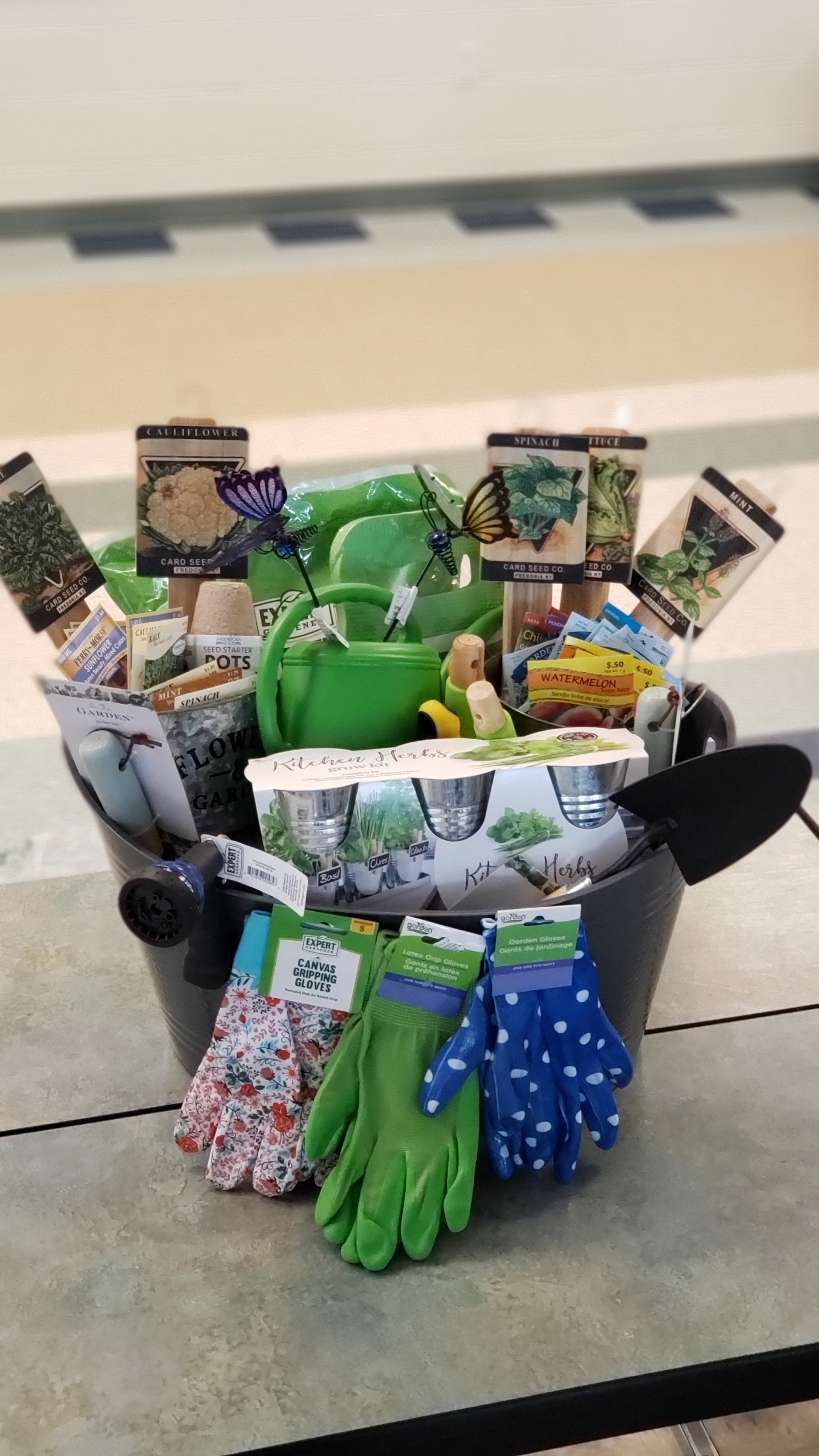 Green Thumb class basket