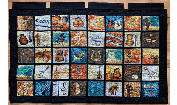 A Quilt for Music Lovers
