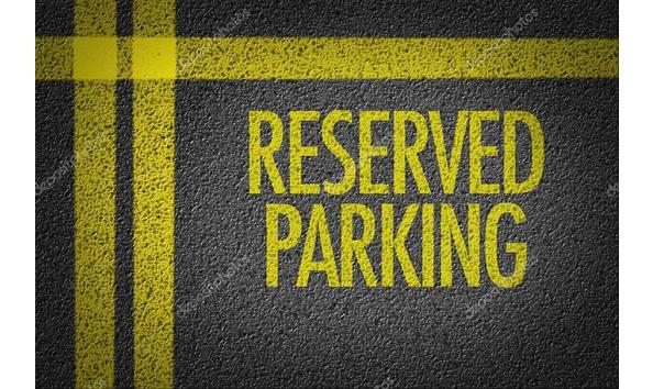 Reserved Graduation Parking