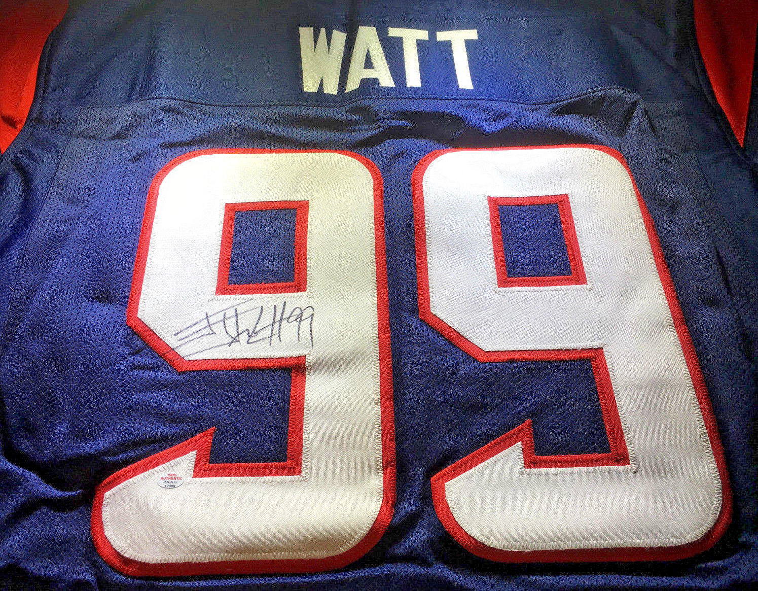 JJ Watt Autographed & Certified Jersey