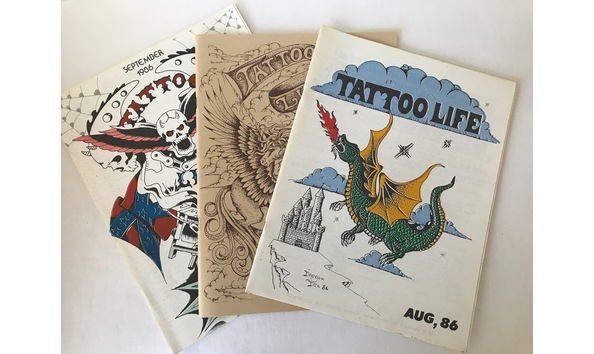 #2, Tattoo Life Vintage '80's Tattoo Magazines, 3 Editions