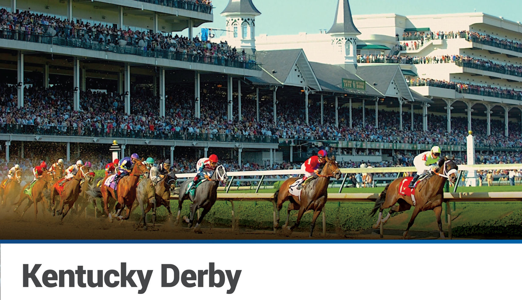 Third Floor Grandstand Starting Gate Tickets to the 2020 Kentucky Derby ...