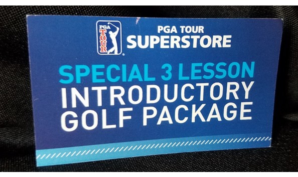 Three (3) Golf Lesson Package at PGA TOUR Superstore