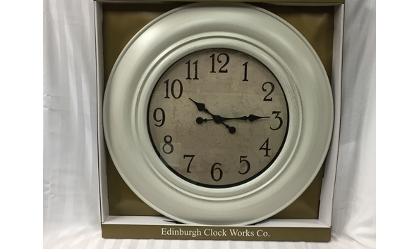 Edinburgh Clock Works Co Large Wall Clock