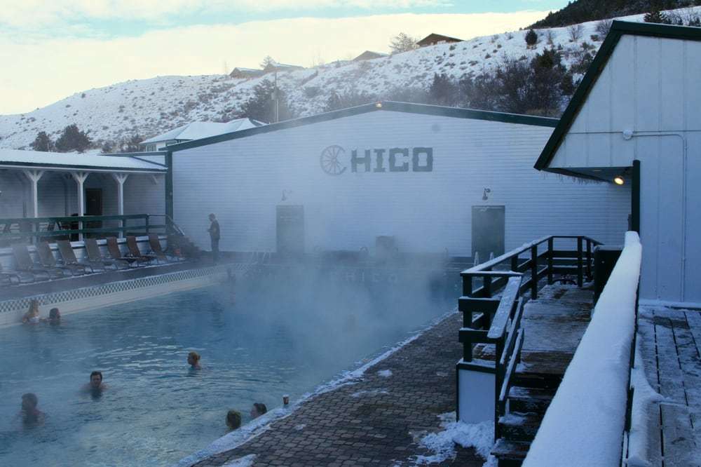 Soak in the Snow at Chico Hot Springs