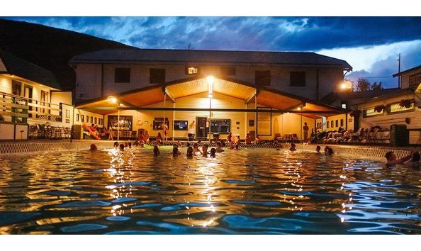Soak in the Snow at Chico Hot Springs