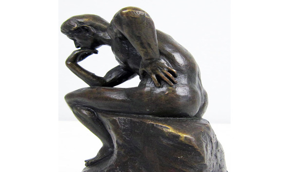 Thinker Man Bronze Statue