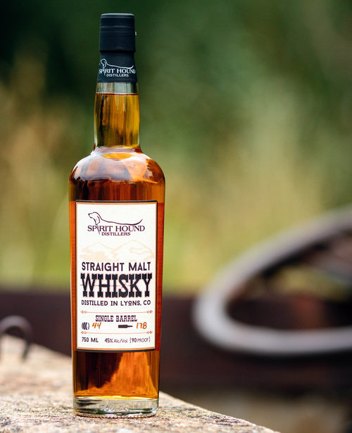 Spirit Hound Distillers Bottle of Straight Malt Whisky and Gift Card