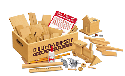 Build-It-Yourself Woodworking Kit