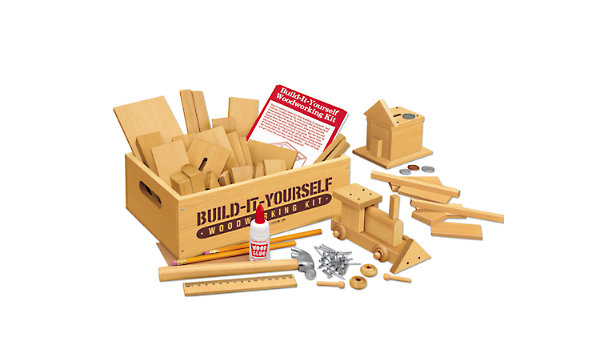 Build-It-Yourself Woodworking Kit